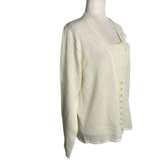 Adrian Delafield | Sweaters | Adrian Delafield Beaded Knit Sweater L ...